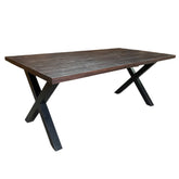 Solid wood Acacia and Rosewood dining tables | Rustic Furniture Outlet