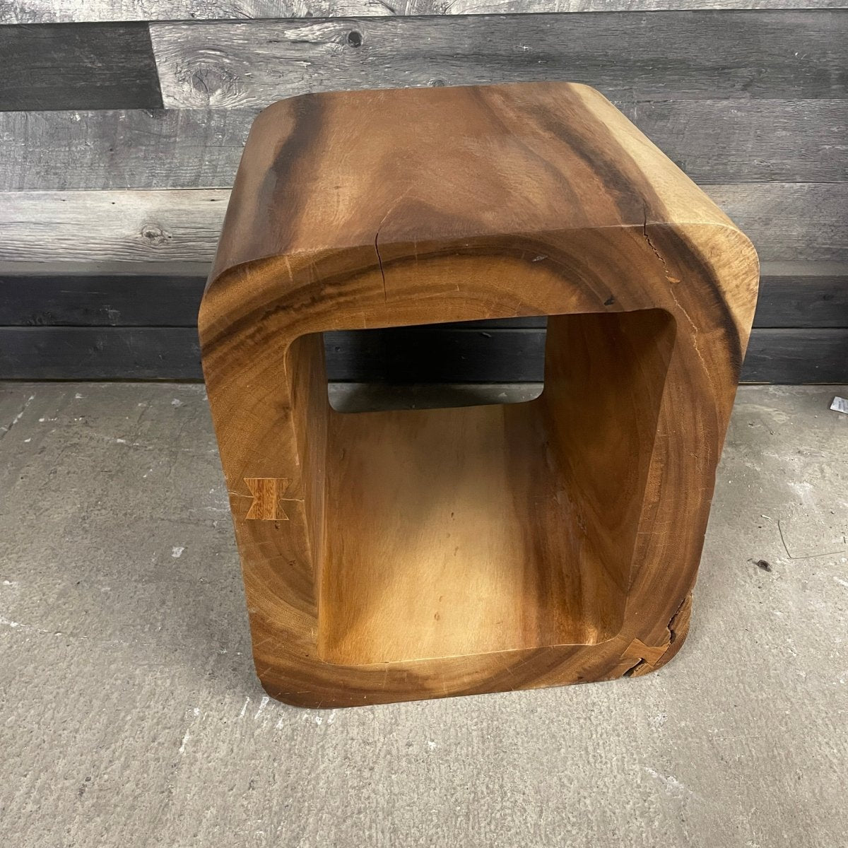 Pure - Chamcha wood organic Stackable Tables – Rustic Furniture Outlet