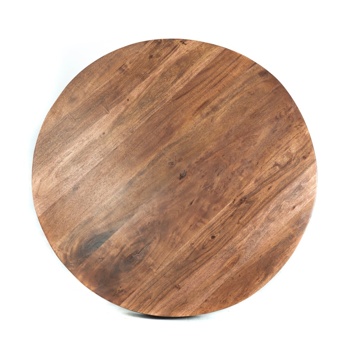 RUDOLPH - Round Acacia Wood Coffee Table – Rustic Furniture Outlet